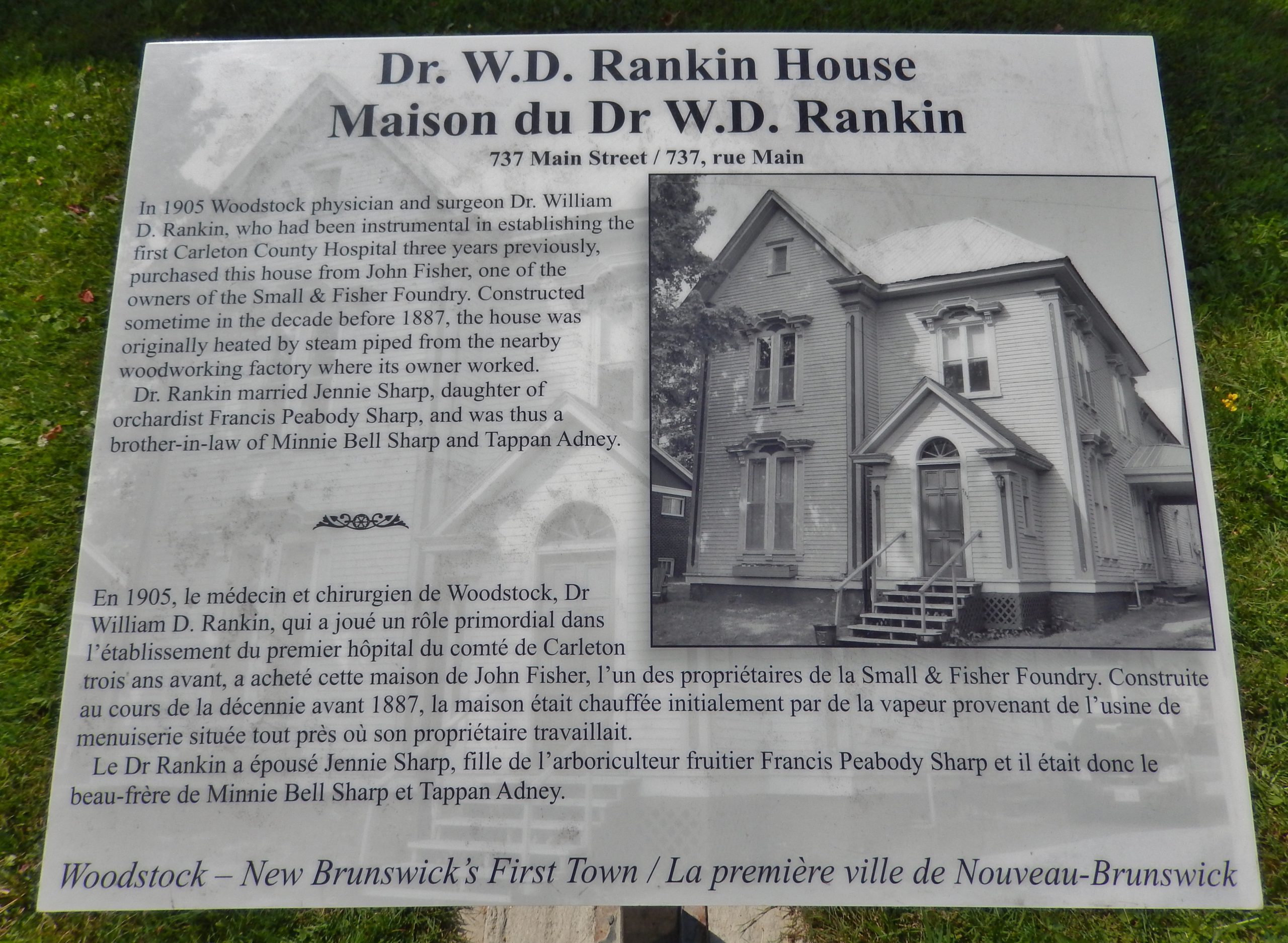 Dr. W.D. Rankin House - Association Heritage New Brunswick